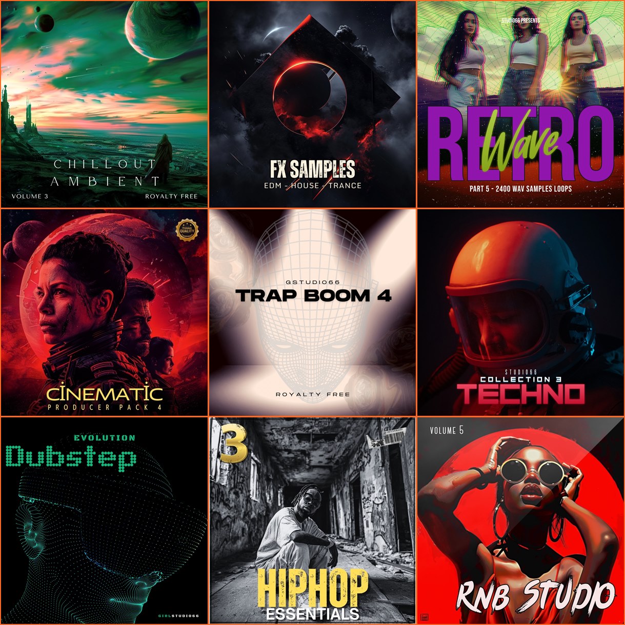 Music Producer Pack Vol 9 – 9 Genre Mega Sample Collection – Samples ...